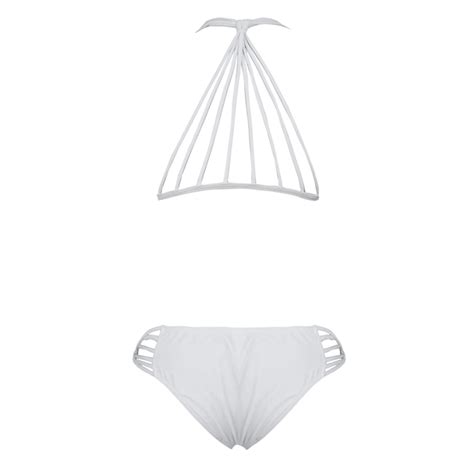 Multi Skinny String Racerback Bikini Bk8870