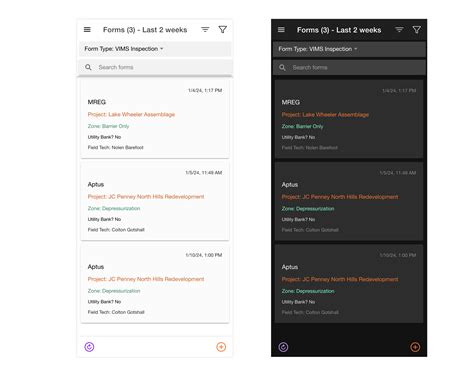 New Year New App New Colors And Dark Mode Xforms Mobile