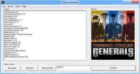 Mazdan Command And Conquer Generals Zero Hour Mod Launcher