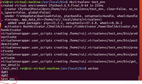 Ubuntu下创建python虚拟环境ubuntu创建python虚拟环境 Csdn博客
