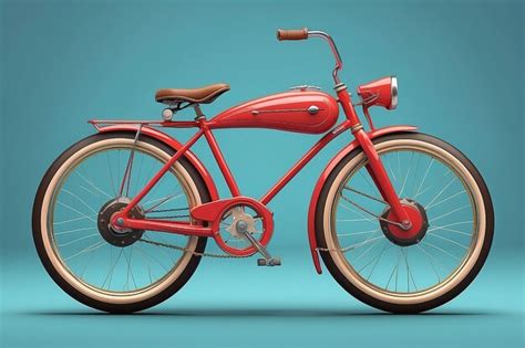 Premium Photo Vector Illustration Of Crossedstyle Retro Balancing Cycle