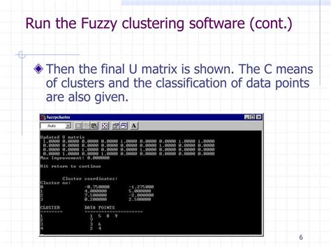 Ppt How To Use Fuzzy Clustering Software Powerpoint Presentation Free Download Id2981296