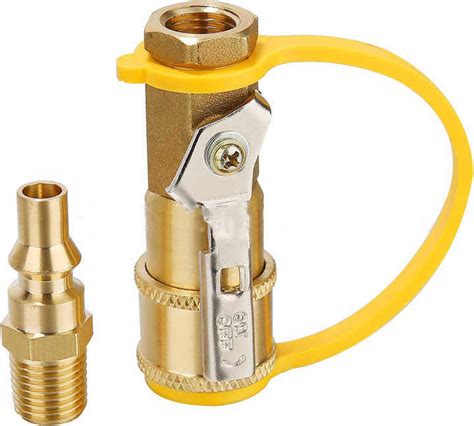 1 4 Propane Gas Connector Quick Connect RV Propane Adapter Kit Propane Refill Tank Adapter