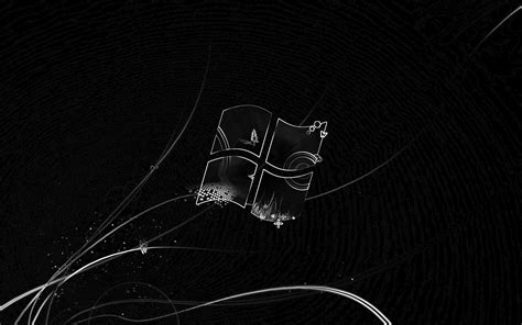 Обои на ноутбук черные 89 фото