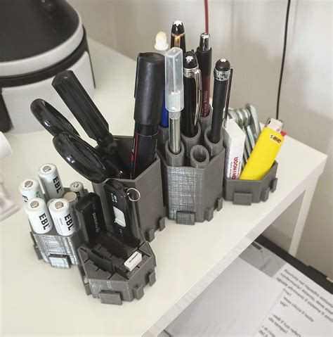 Free Stl File Hexxdesk Modular Desktop Organizer・model To Download And 3d Print・cults