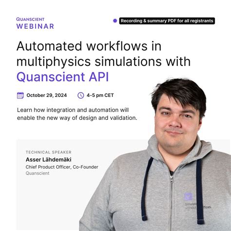 Quanscient On Linkedin Multiphysics Webinar