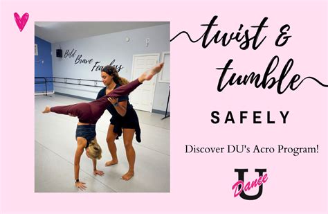 Discover An Acro Dance Class At Du Dance Unlimited Llc