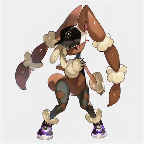 Lopunny And Mega Lopunny Pokemon Drawn By Newo Shinra P Danbooru