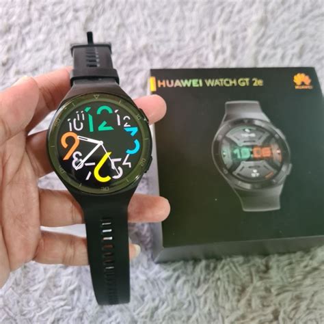 Jual Huawei Watch Gt E Mulus Dan Lengkap Siap Pakai Shopee Indonesia