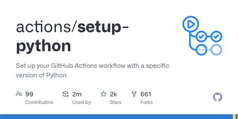 Github Actionssetup Python Set Up Your Github Actions Workflow With