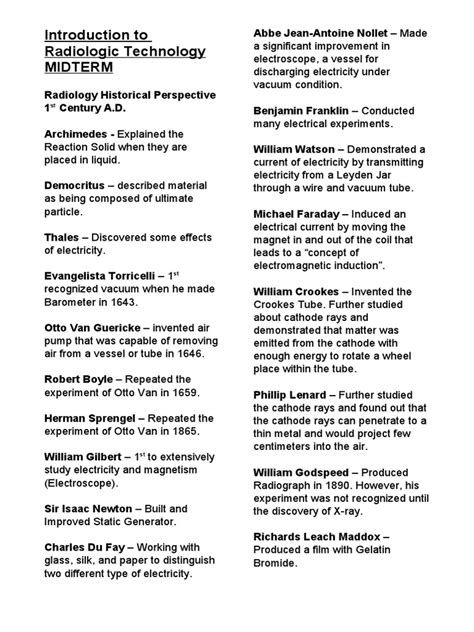 Intro To Rt Lecture Pdf Atoms Proton