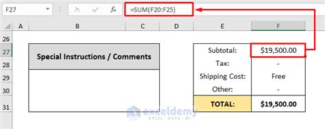 how to create a purchase order format in excel 7 steps