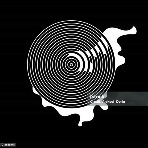 흑인과 백인 비닐 레코드 검은 배경에 벡터 일러스트 레이 션 음악 0명에 대한 스톡 벡터 아트 및 기타 이미지 0명 가상현실 개념 Istock