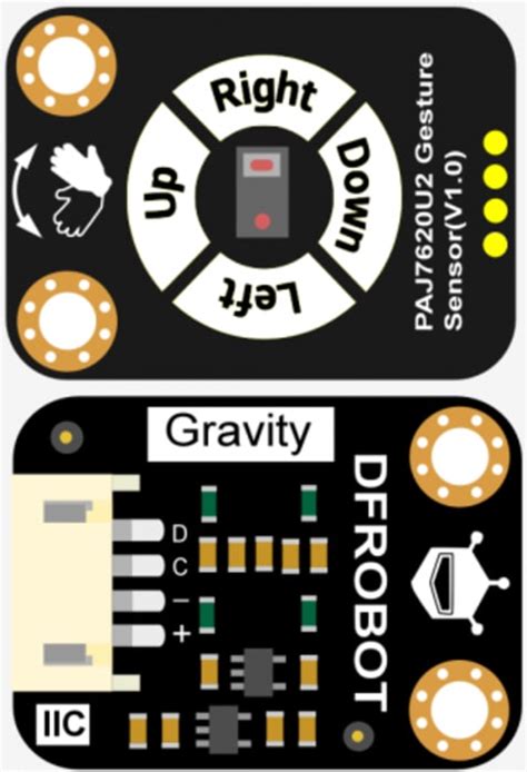 Sen0315 Gravity Gesture Sensor Dfrobot Mouser