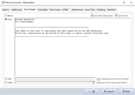 send personalized emails from microsoft access with attached reports