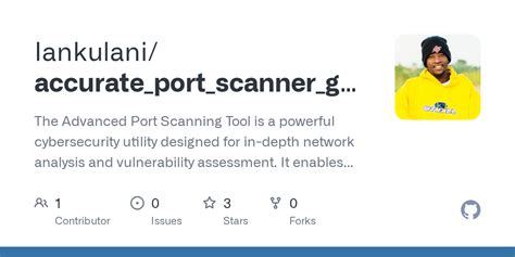 Github Iankulaniaccurateportscannergui The Advanced Port Github Iankulaniaccurateportscannergui The Advanced Port