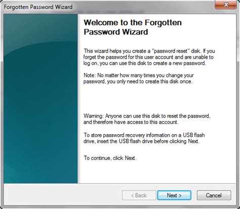How To Create A Password Reset Disk In Windows Password Recovery
