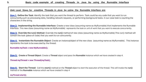 05 java runnable interface example youtube