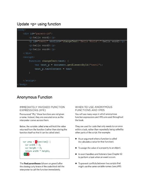 Javascript Notes 2 Pdf