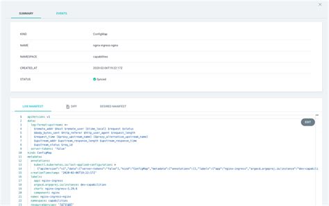 Argocd Not Reporting Diff In Configmap Object · Issue 4540 · Argoproj