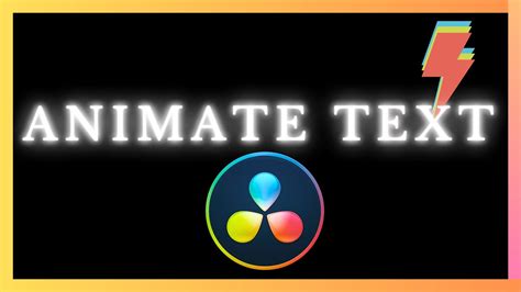 How To Animate Text In Davinci Resolve Key Frame Tutorial For