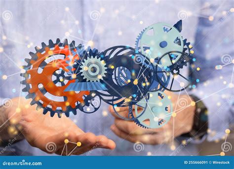 3d Rendering Of Gear Icons Internet And Technology Concept Stock Image Image Of Icons