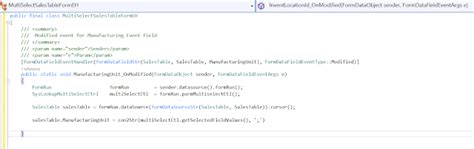 Dynamics 365 Fando Solutions Multi Select Lookup In D365 Fo
