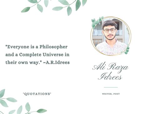 Ali Raza Idrees Aliraza Idrees Twitter