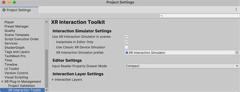 Xr Interaction Simulator Xr Interaction Toolkit 321