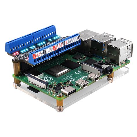 52pi micro gpio terminal block breakout board module for raspberry pi