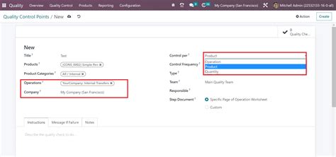 Odoo 16 Quality Management App Odoo V16 Enterprise Edition Book