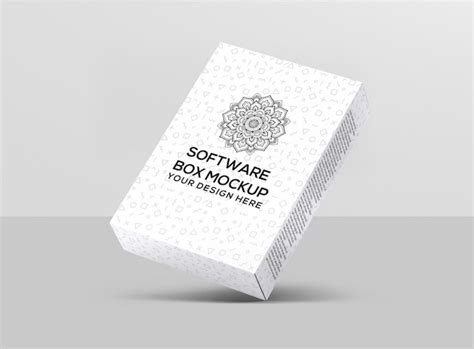 Premium Psd Software Box Mockup