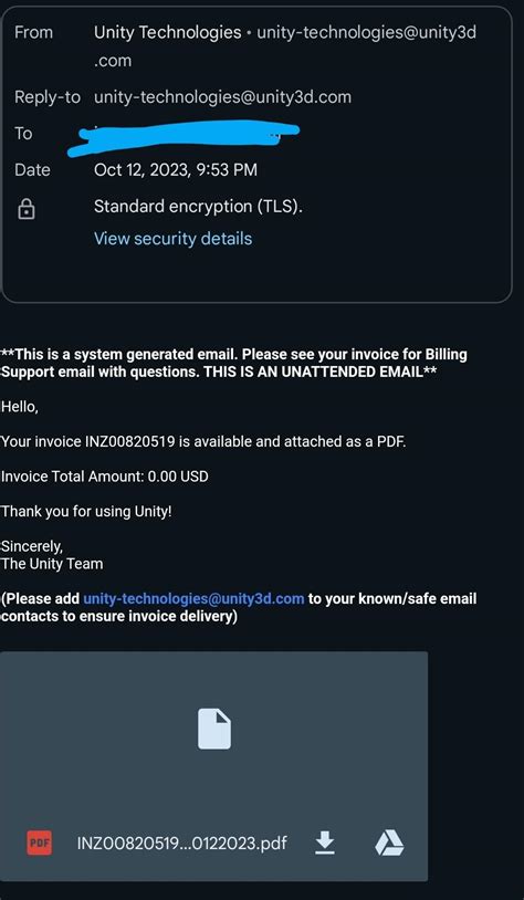 is this a real email from unity r unity3d