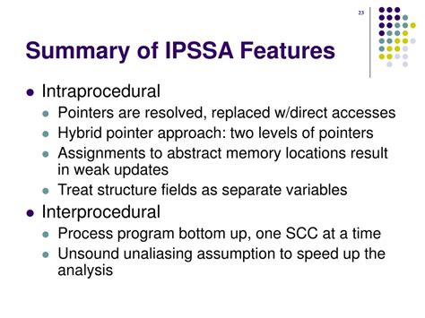 Ppt Tracking Pointers With Path And Context Sensitivity For Bug Detection In C Programs