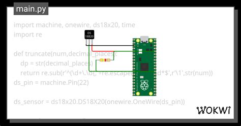 Ds18b20 Wokwi ESP32 STM32 Arduino Simulator