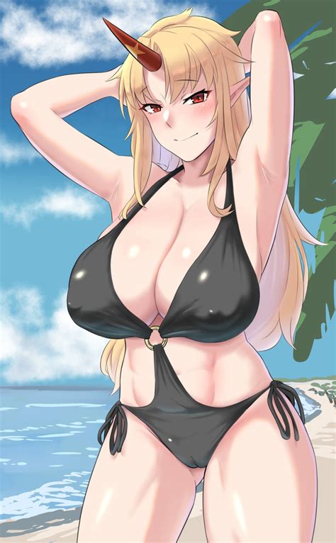 Hoshiguma Yuugi Touhou Drawn By Bunsuirei Danbooru