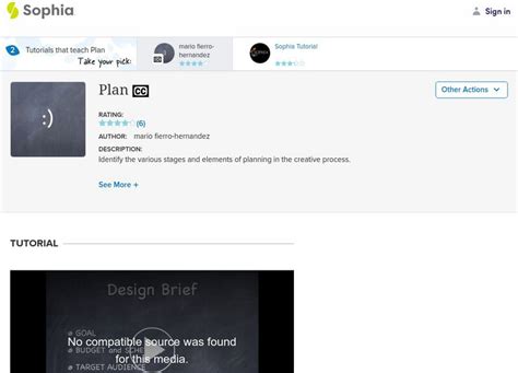 Sophia Plan Lesson 1 Instructional Video For 9th 10th Grade Lesson Planet