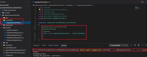 Blazor Server Crud App Using Visual Studio Code Dev Community