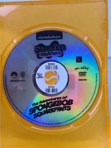 Spongebob Squarepants Adventures Of Dvd Disc Only Comes In Case But