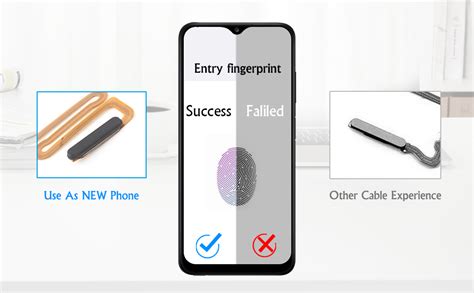 Fingerprint Sensor Flex Cable Replacement For Samsung Galaxy A13 5g Sm A136u Power