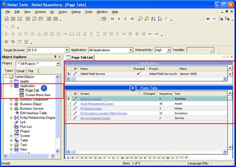 bookshelf v8 1 8 2 overview of the object explorer and object list editor