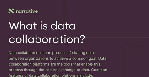 What Is Data Collaboration