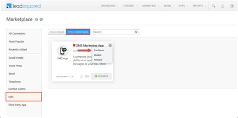 Configure MSG SMS Provider With LeadSquared Help Support