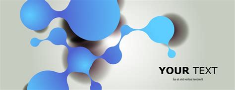 Abstract Molecule Structure For Science Research Vector Image