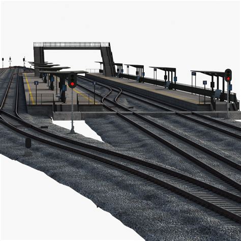 Constructor Railroad D Model Obj Max Fbx Free D