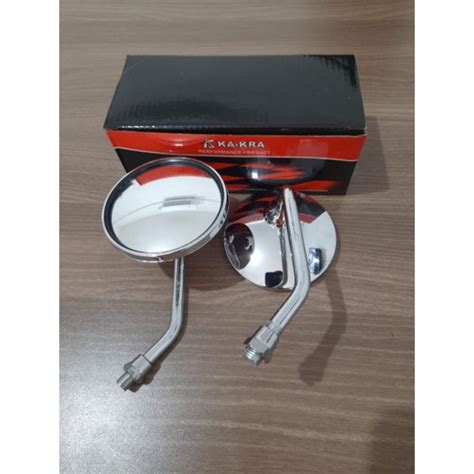 Jual Spion Bulat Retro Classic Krome Tangkai Pendek Shopee Indonesia