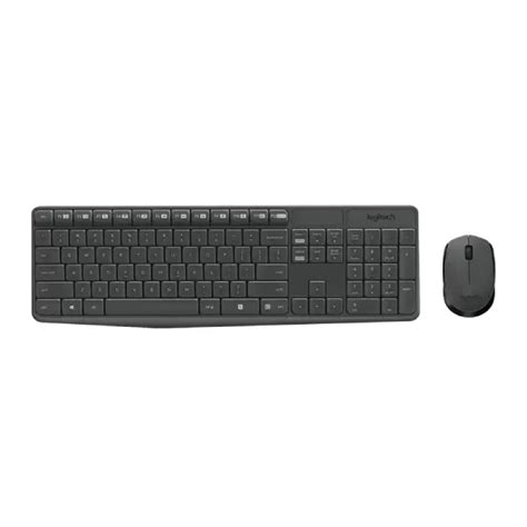 Logitech MK235 Wireless Keyboard Mouse Combo Grey Technology Valley