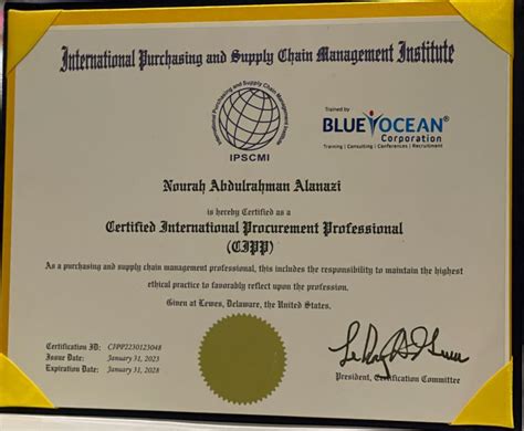 Successfully I Received The Cipp And Cipm Certificate From International