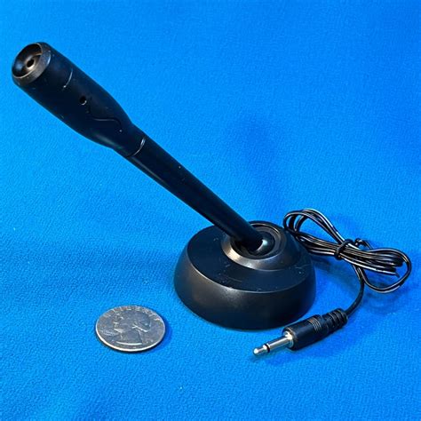 Small Plug In Microphone For Computer Swivel Base