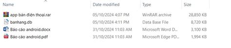 Android Java Sqlite BÁo CÁo Word App Bán Hàng Android Mua Bán